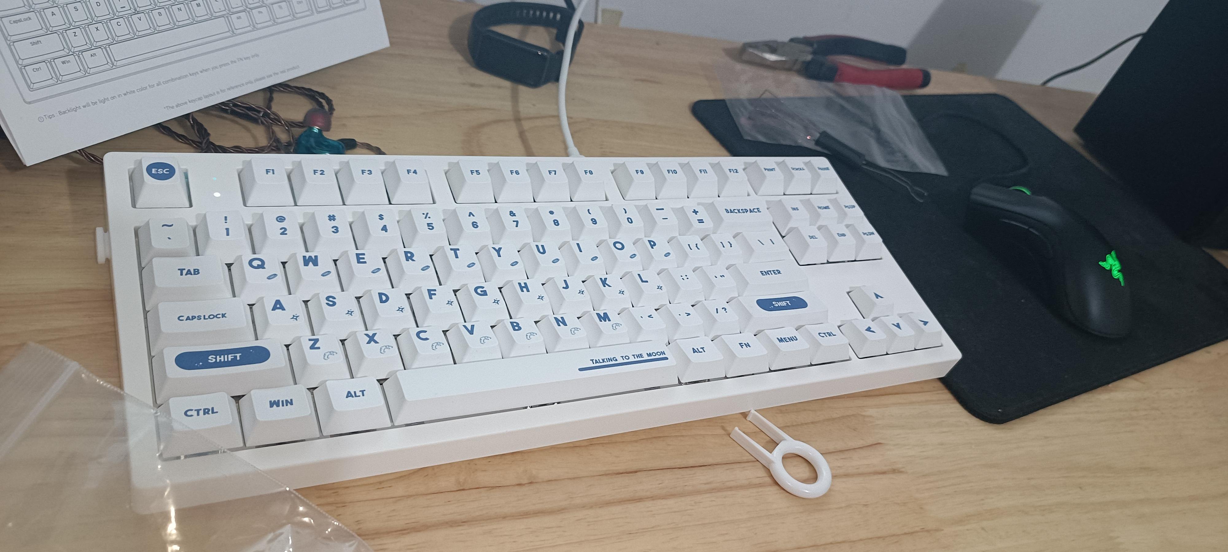 NASA宇航原厂键帽 希望哥原创126/128键PBT单面PBT热升华键帽-Taobao