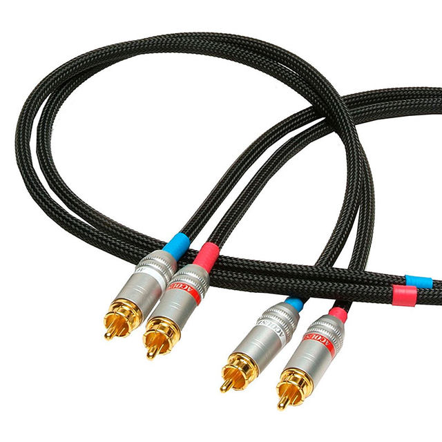 AcousticRevive/sound artifact LINE1.0R/X-TripleC double RCA signal line ...