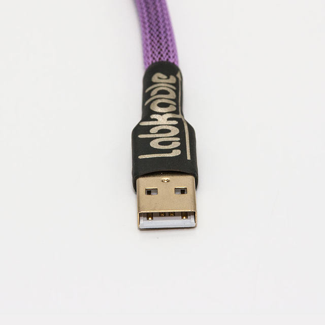 Labkable U-Link SP super single crystal copper Telos fever HIFI grade USB cable round vocal cord