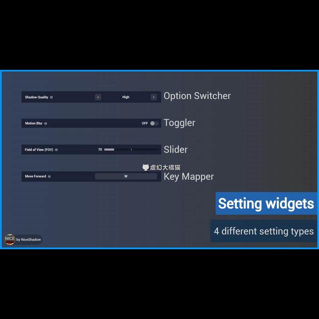 UE4 Unreal 5 Nice Settings Menu Game Settings Main Menu Blueprint Interface GUI FPS TPS