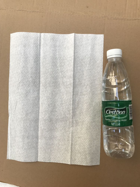 Special paper for sashimi, kitchen paper to absorb water and remove ...