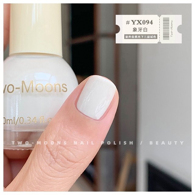 Twomoons nail polish off-white antique white ivory white pearl white ...