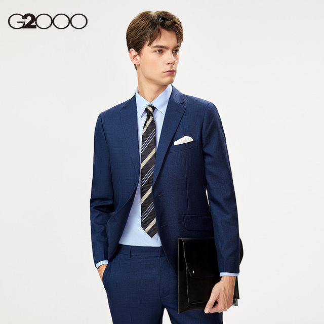 G2000 Men's Autumn and Winter new fashion checkered high -level sensor ...