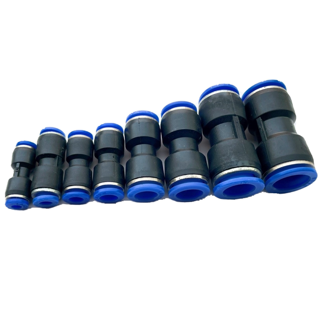 Truck trachea quick connector set full copper double layer explosion-proof plastic pneumatic ...