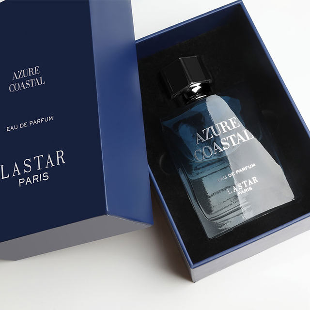 LASTAR blue men's perfume gift box long-lasting light fragrance ...