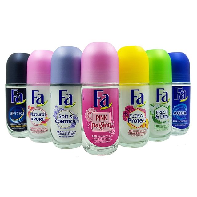 Fa Roll-On Deodorant - Elegant Rose l Romantic Fragrance All-day ...