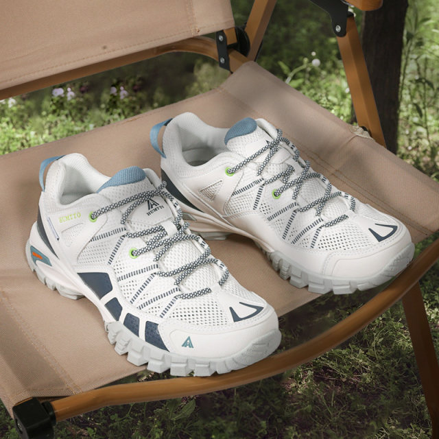 Hutto hiking shoes men's shoes spring and autumn breathable waterproof ...