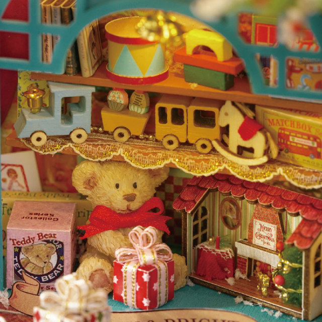 Wisdom house diy hut handmade small house wooden assembled building ...