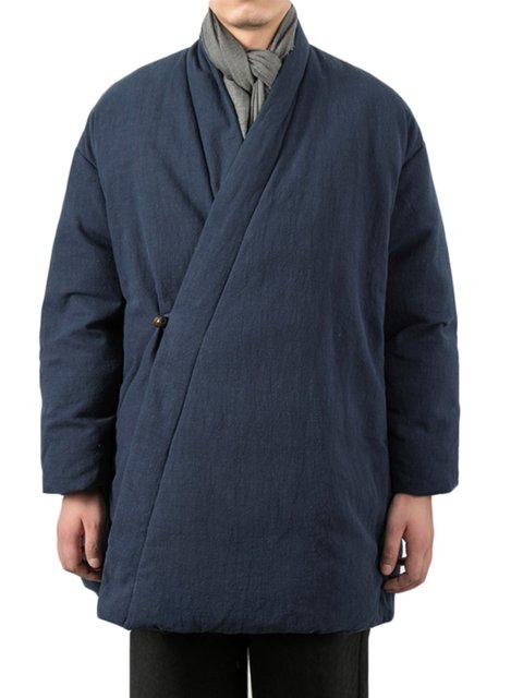 Chinese wind men's clothing diagonal improvement Hanfu men's youth ...