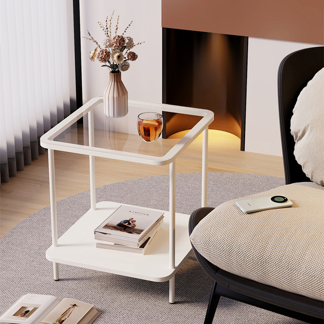 Light luxury side table, simple sofa, side cabinet, office coffee table, living room small table ...