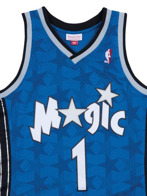 NBA retro jersey SW magic team McGrady's blue away NBA-Mitchellness