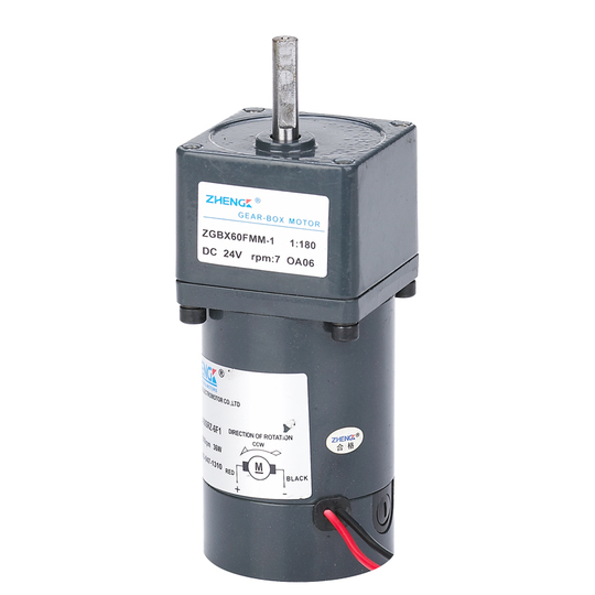 Cnxci DC მოტორი შემცირებელი Zgbx60fmm-1 - ≤36V