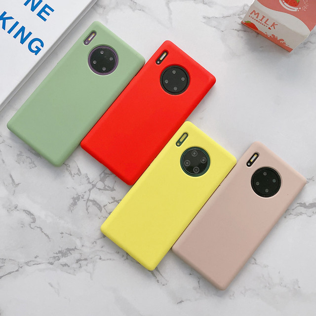 Suitable for Huawei Mate40 mobile phone case P50 Honor 60 solid color Honor 70 liquid silicone ...