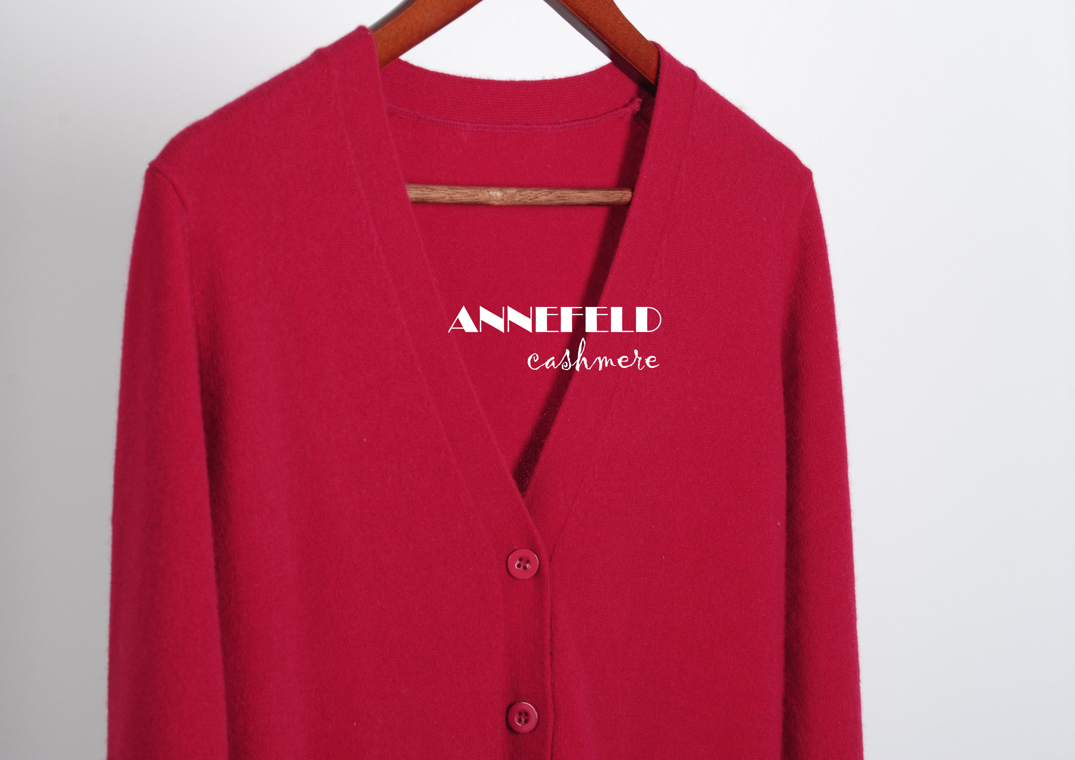 Foreign trade factory direct sales women's mid-length pure cashmere ...