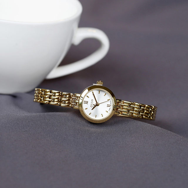 Genuine Julishi watch for women, fashionable and simple, mini small dial, steel belt, exquisite ...