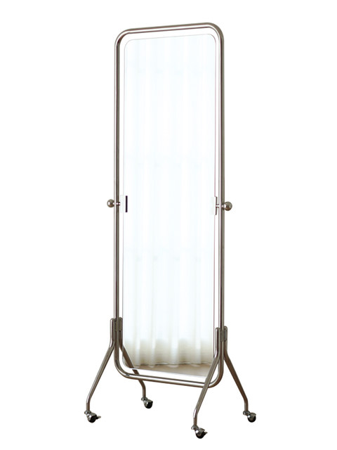 Mooon Space Vintage Normcore Stainless Steel Movable Dressing Mirror ...