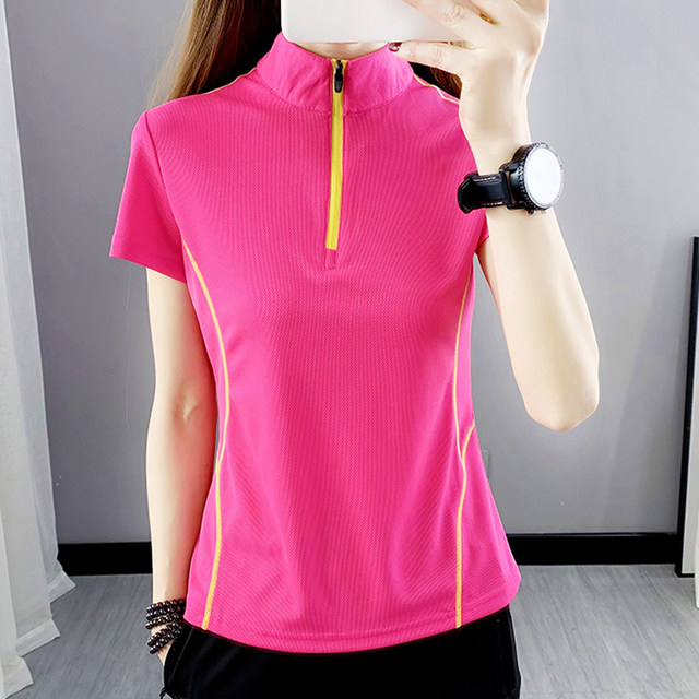Outdoor quick-drying clothes for women short-sleeved breathable spring ...