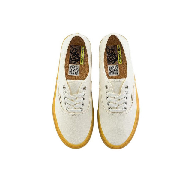 VANS canvas AUTHENTIC raw rubber sole shoes VN0A4BX5CGB