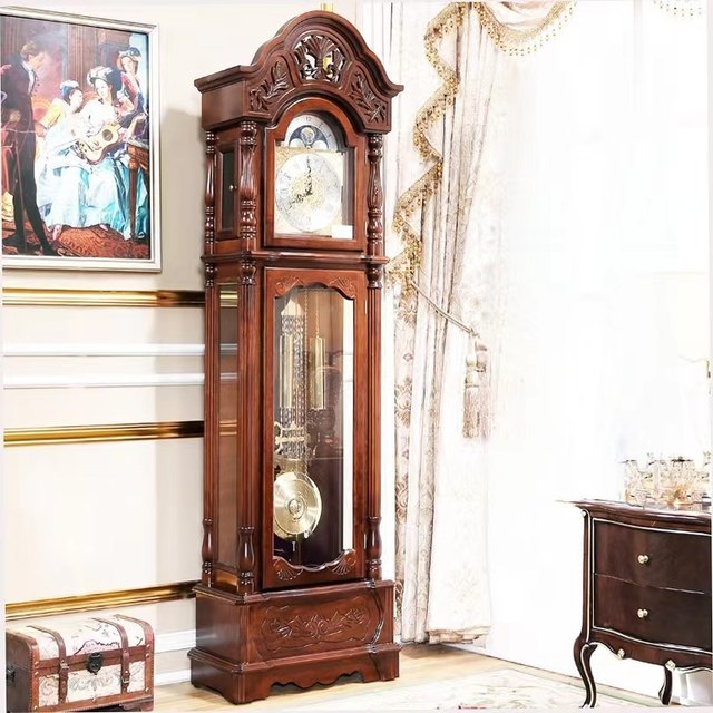 Polaris genuine heavy hammer zipper mechanical floor clock European ...