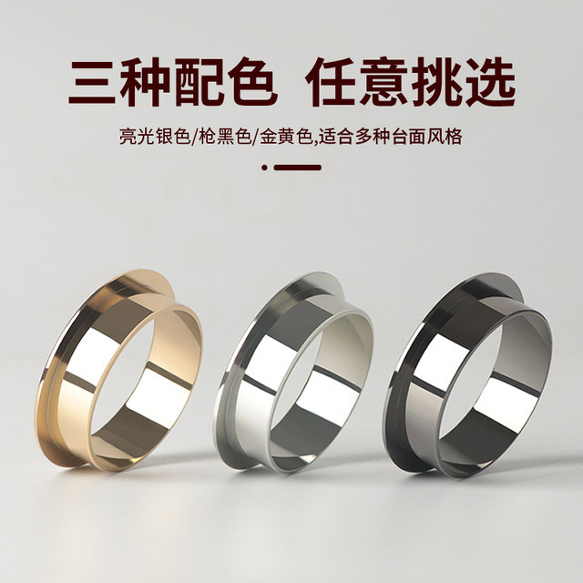 Decorative cover, cabinet hole plug, desktop desk threading cover, hole ...