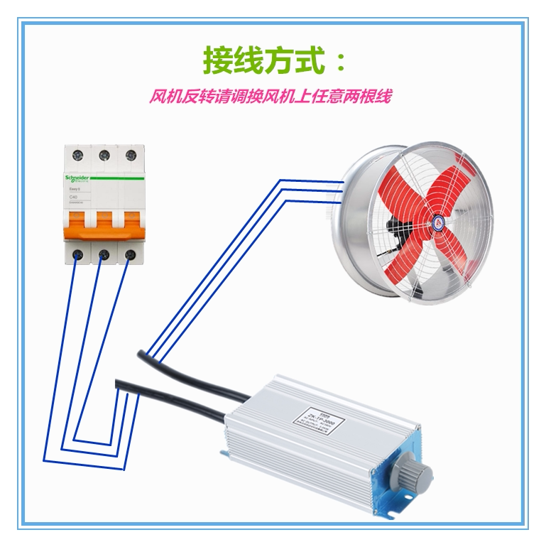 Three-phase 380V Fan Motor Inverter Speed Regulator Controller Switch ...