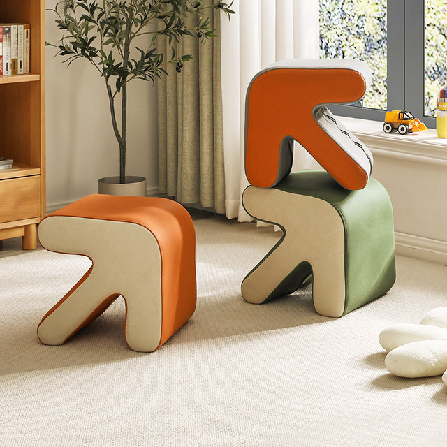 Shoe-changing stool, shoe-wearing stool, household entrance door bench ...