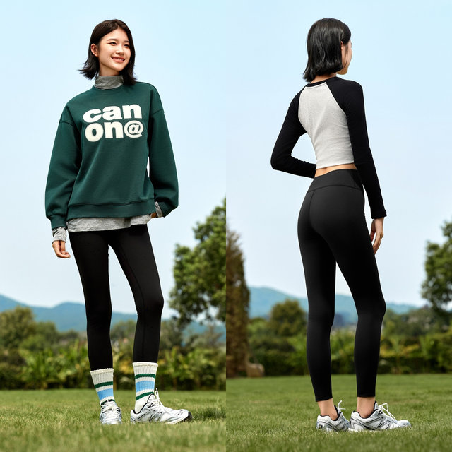 Semir Casual Pants Women's Slim-fitting Brushed Pint Pants 2024 Autumn ...