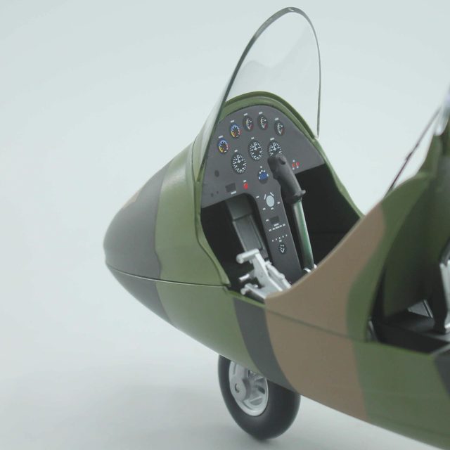 1:16 aerial three-bounce alloy Falcon rotorcraft military simulation ...