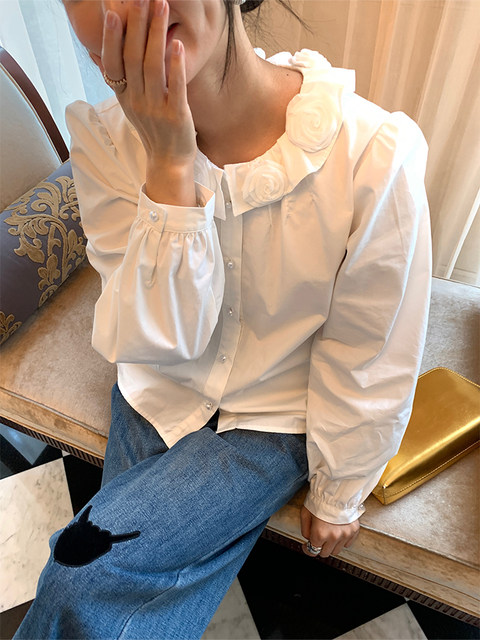 Luo Luosuke Shirts in the autumn and winter of 2024 new design sense ...