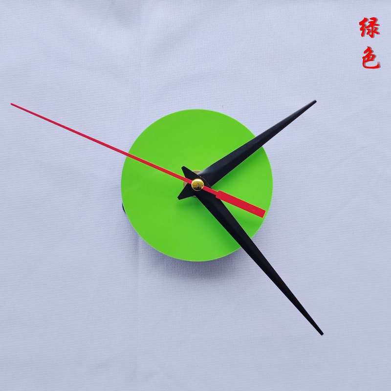 Free battery ultra-quiet DIY clock dial acrylic wall clock disc ...
