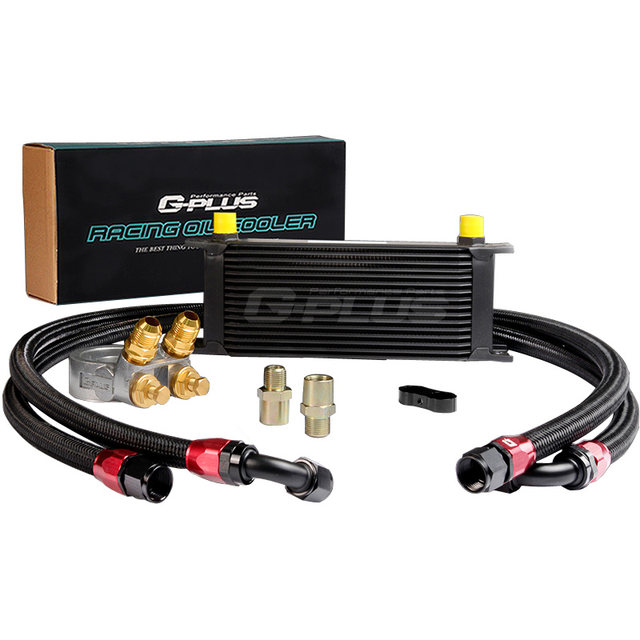 Racing modified British 16-row oil radiator kit AN10 Japanese car ...