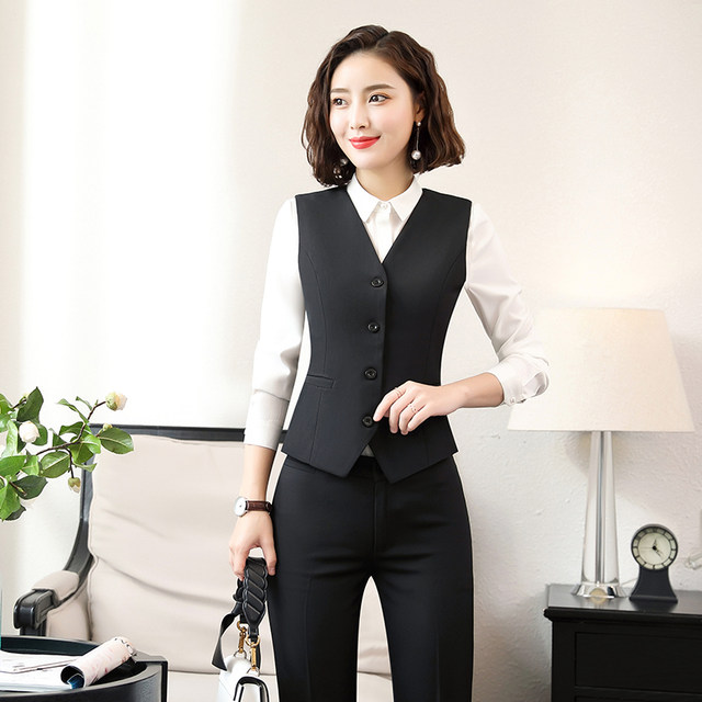 High -end business professional set women's suits 4S shop work clothes ...