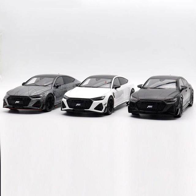 Limited Audi RS7 ABT modified version Kengfai Qihui 1:18 Audi alloy ...