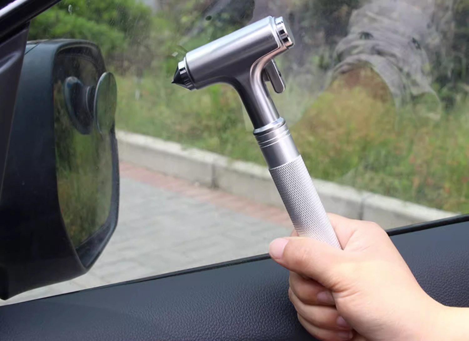 Self-defense hammer - Safety hammer [tungsten steel hammer head★safety ...