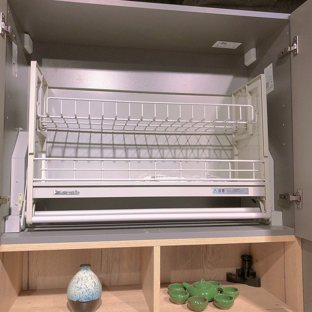 Panasonic lift tensor -pull -up kitchen cabinet hanging cabinet storage ...