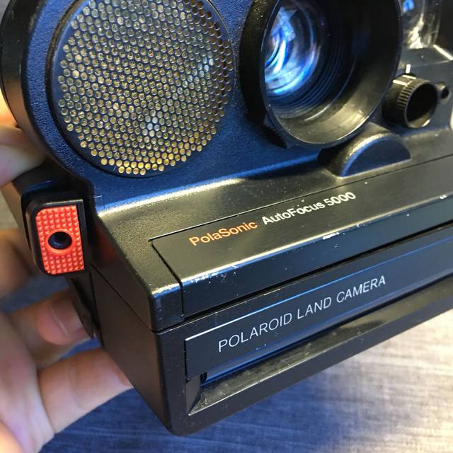 Polaroid polaronic autofocus 5000 ultrasonic focus camera has good ...