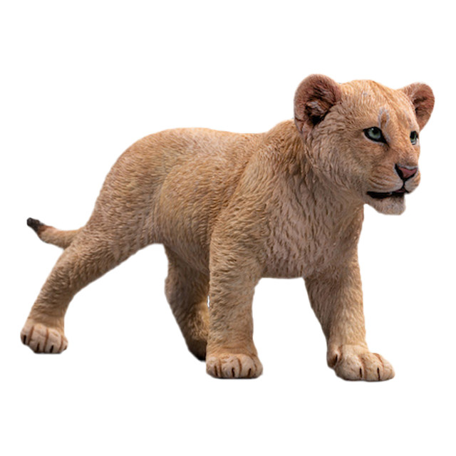 JXK little lion Simba/Nana hand model simulation small animal resin ...