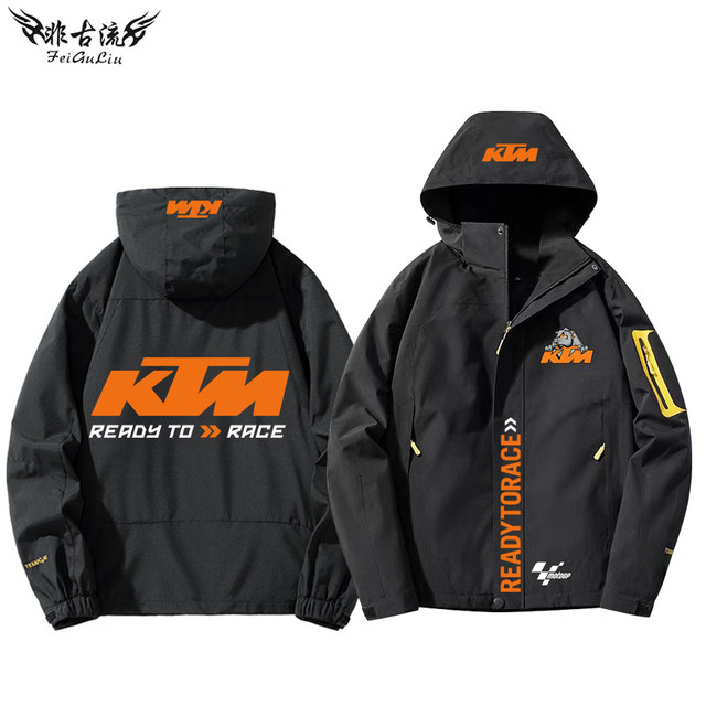 Racing KTM Jacket MotoGP Motorcycle Riding Suit Motorcycle Suit Autumn ...