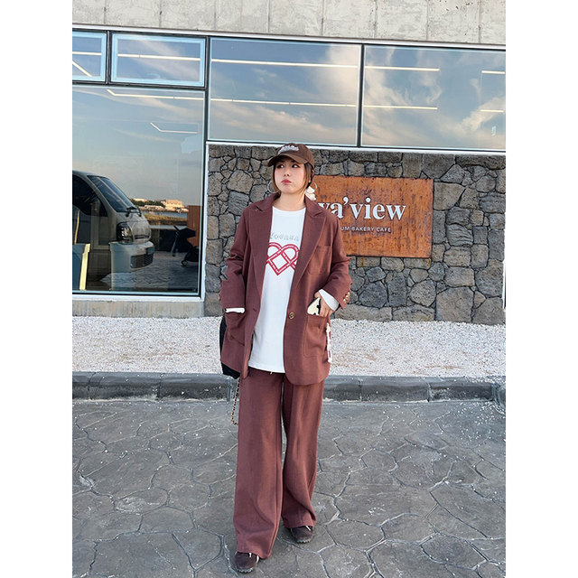 Vogana Cannes House Large -size Original Korean Skills, Casual Loose ...