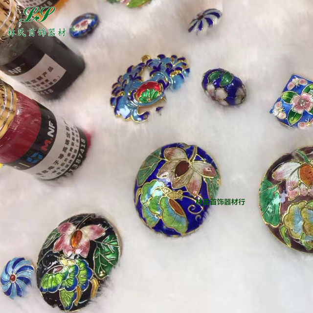 Enamel Paint Italian Berkem Cold Enamel Color Paint Glitter Powder ...