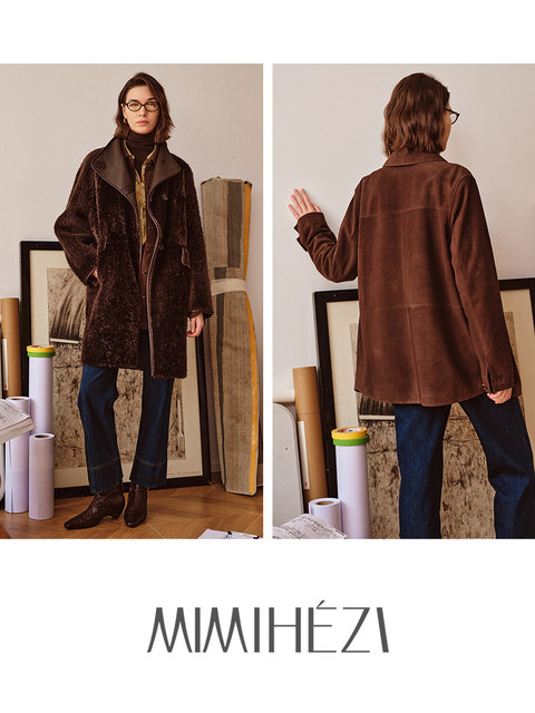 Secret box Nostalgic color tone reflective puffed lambskin smooth retro ...