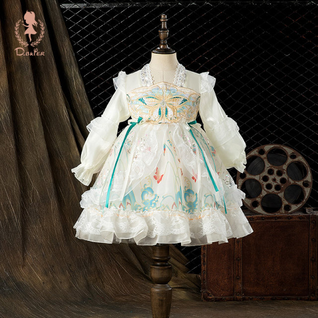 D.BKYER Girl Lolo Princess Skirt Spring and Autumn New Lolita Children ...