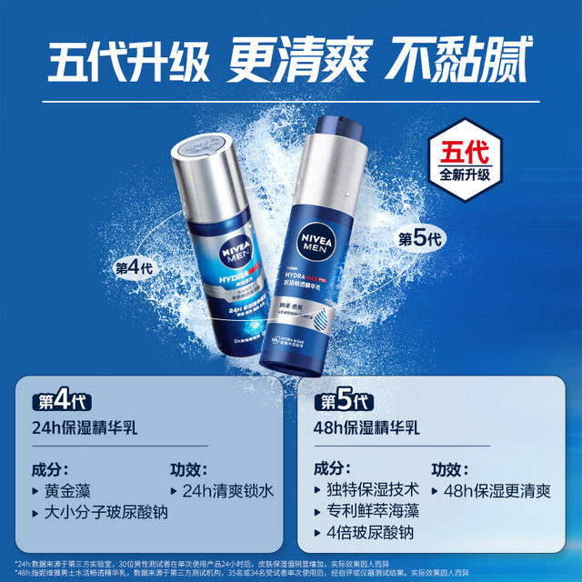 Nivea men's small blue tube set official authentic summer hydrating ...