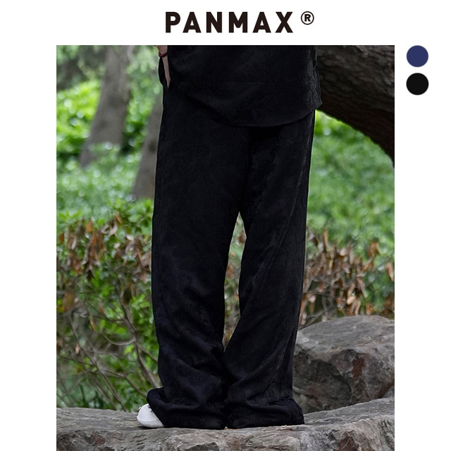 PANMAX plus size men's new Chinese style plus heavy dark pattern ...
