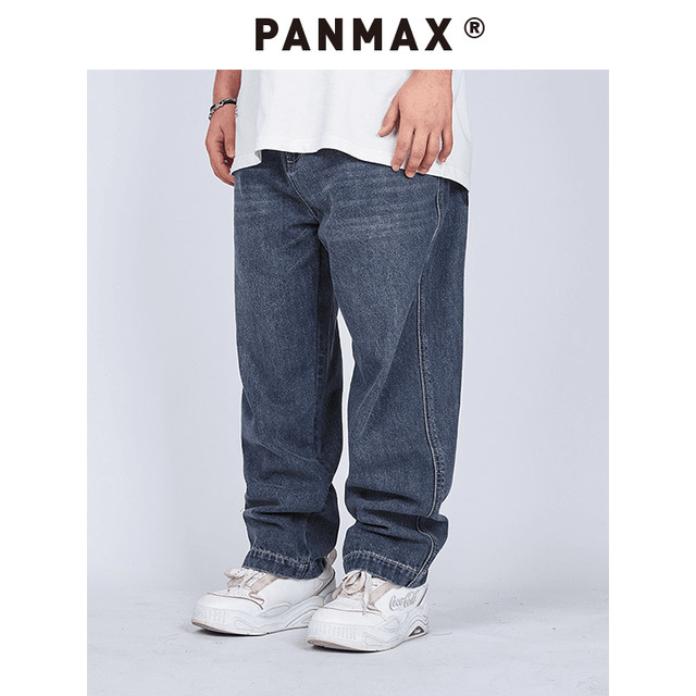 PANMAX trendy brand plus size men's 2024 autumn American style ...