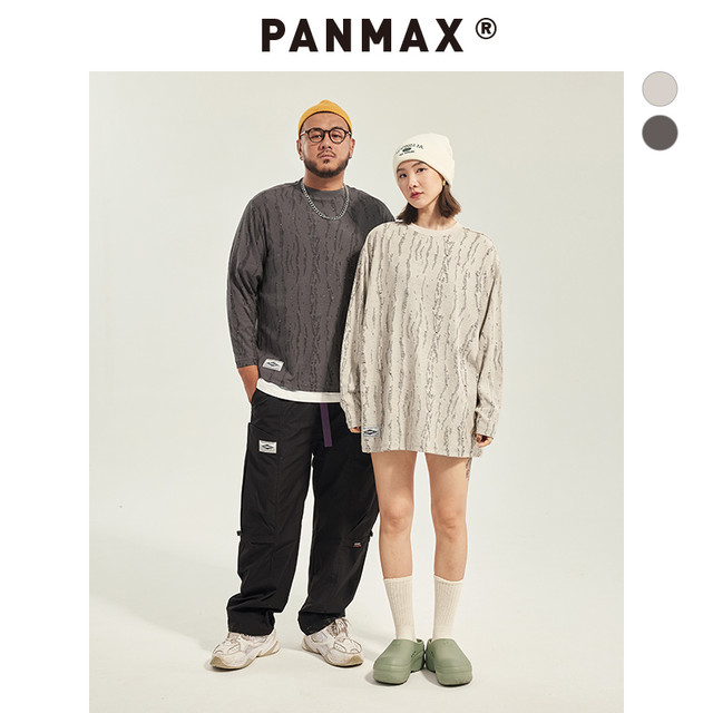 PANMAX trendy brand plus size men's clothing 2024 autumn loose and ...