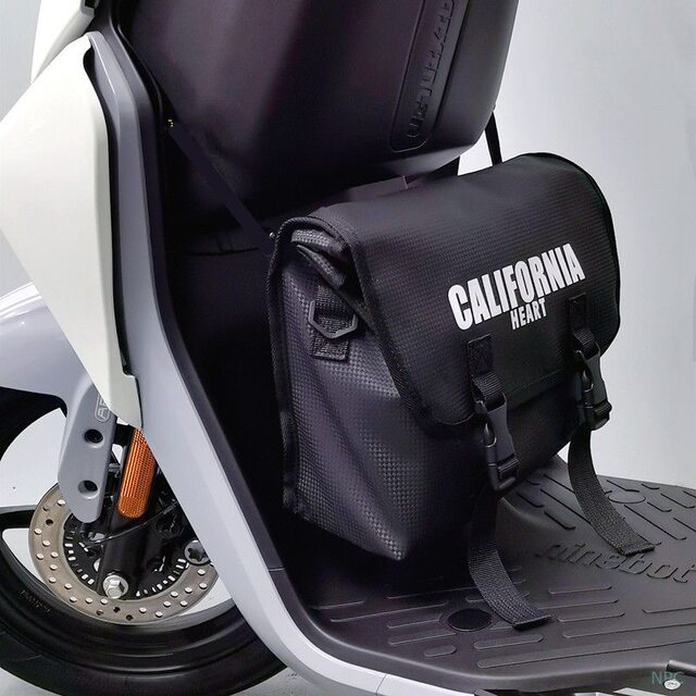 Electric car front hanging bag Xiaoniu Nine battery car storage bag ...