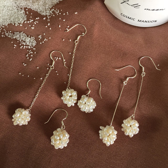 Original design Fairy Fan Ocean temperament 925 Silver Termid natural ...