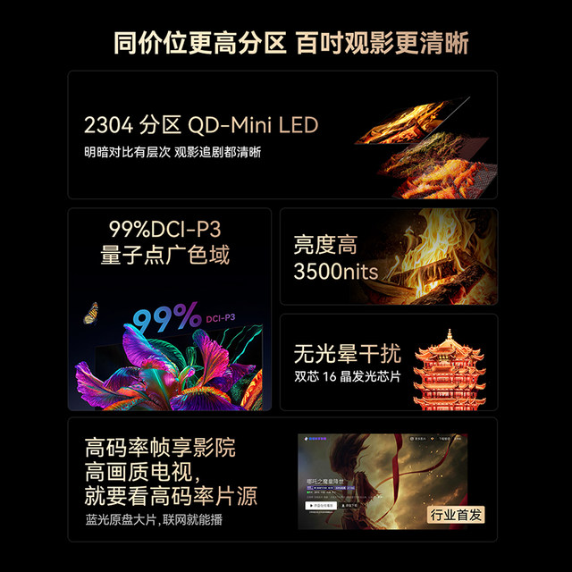 Skyworth A5F Pro 100-inch QD-Mini LED Smart TV A5D Pro Upgrade Subsidy