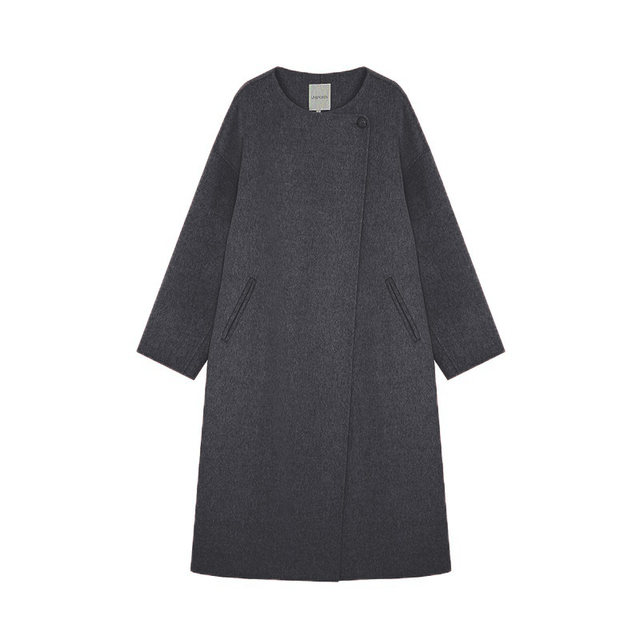 Unspoken100 wool double -sided woolen woolen coat women's winter 2024 ...